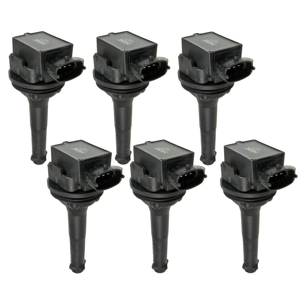 NGK Set of 6 Ignition Coils COP (Coil on Plug) For Volvo S80 XC90 L6 | eBay