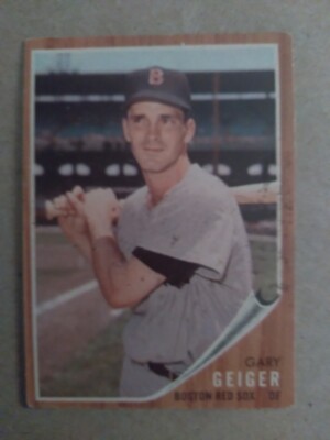 1962 Topps #117 Gary Geiger (B), EX | eBay