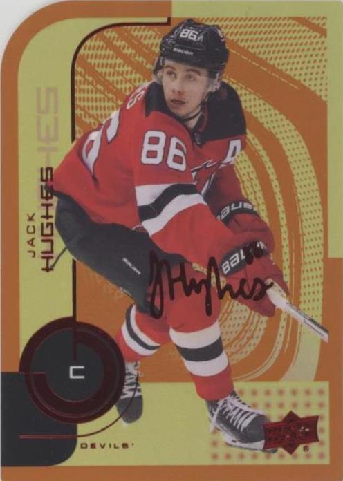 2022-23 Upper Deck MVP - Colors and Contours Jack Hughes #84 /250 for ...