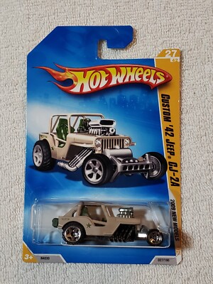 2009 HOT WHEELS NEW MODELS CUSTOM 42 JEEP CJ-2A | eBay