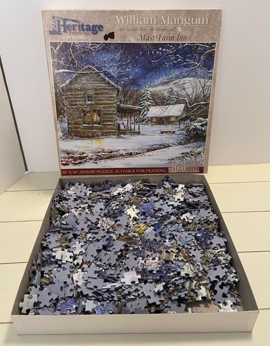 Mast Farm Inn Winston-Salem NC Heritage 1000 Piece Jigsaw Puzzle ...