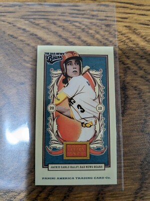 2013 Panini Golden Age Mini Jackie Earle Haley Bad News Bears Card No ...