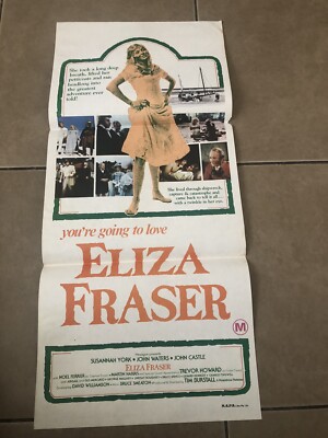 Australian Movie Poster "Eliza Fraser" 1976 Susannah York Australian ...