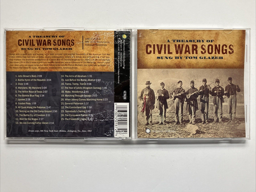 A Treasury of Civil War Songs by Glazer, Tom (CD, 2011) Smithsonian ...