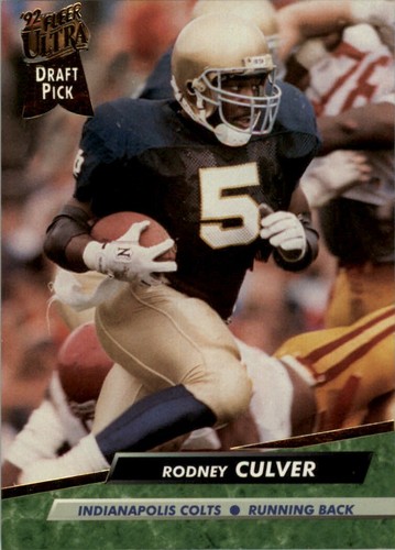 1992 Ultra NFL Rodney Culver #422 | eBay