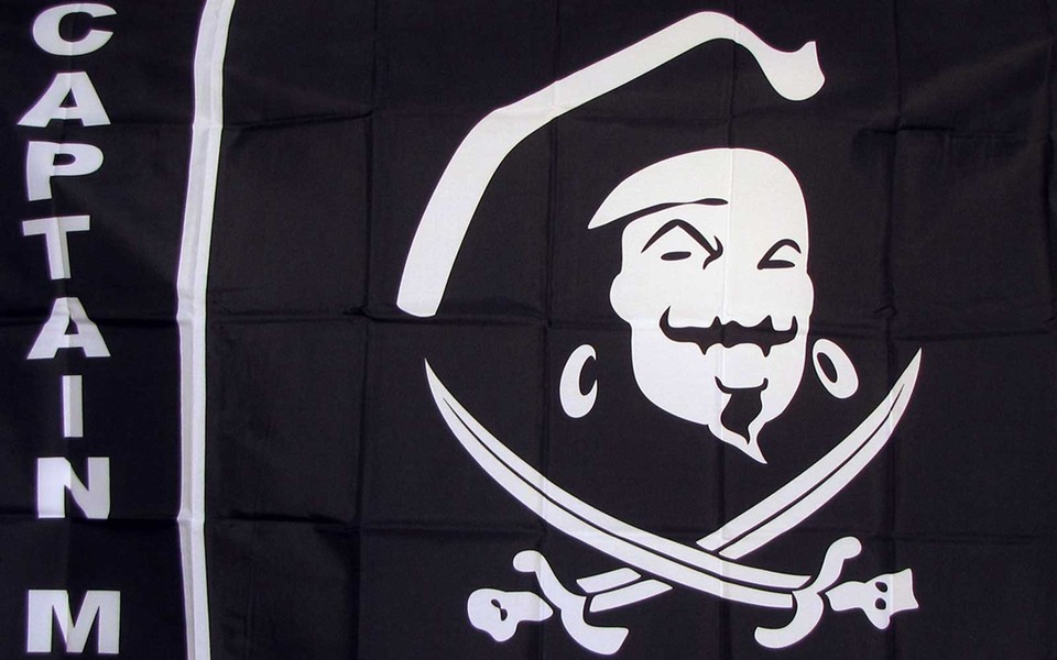 CAPTAIN MORGAN 3'x5' PIRATE POLY FLAG | eBay