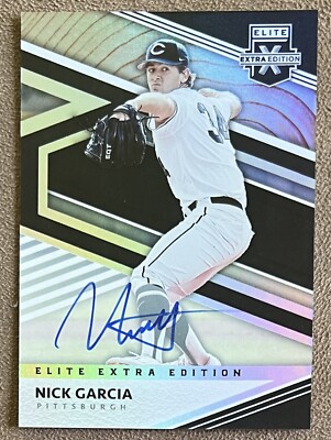 Nick Garcia 2020 Panini Elite Extra Edition On-Card Autograph #79 ...
