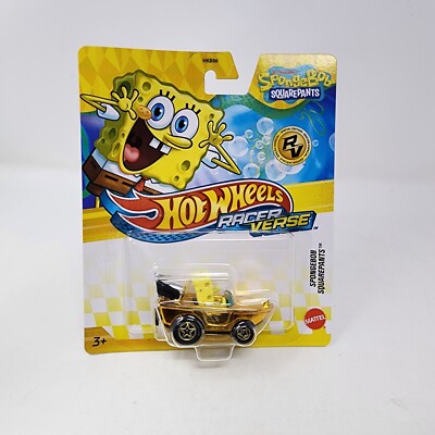 Spongebob Squarepants * GOLD Special Edition CHASE * 2025 Hot Wheels ...