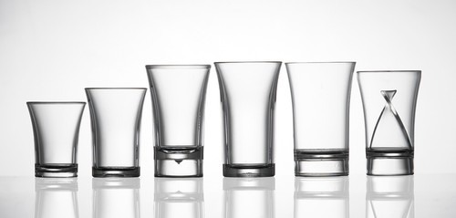 100 x Econ Siptail Twister Shot Glass 30ml | Plastic Shot ...