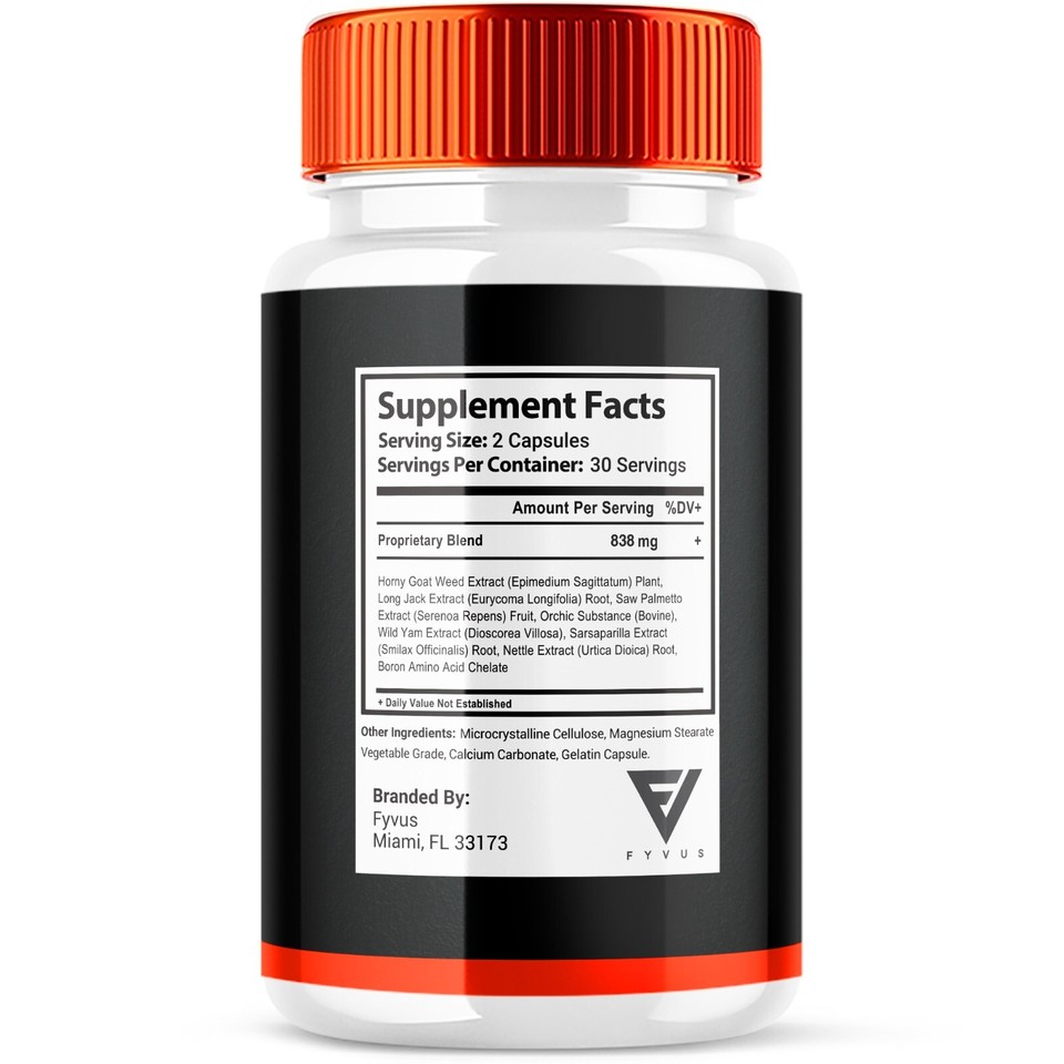 (5 Pack) Alpha Force Dietary Supplement For Men ED, AlphaForce (300 ...