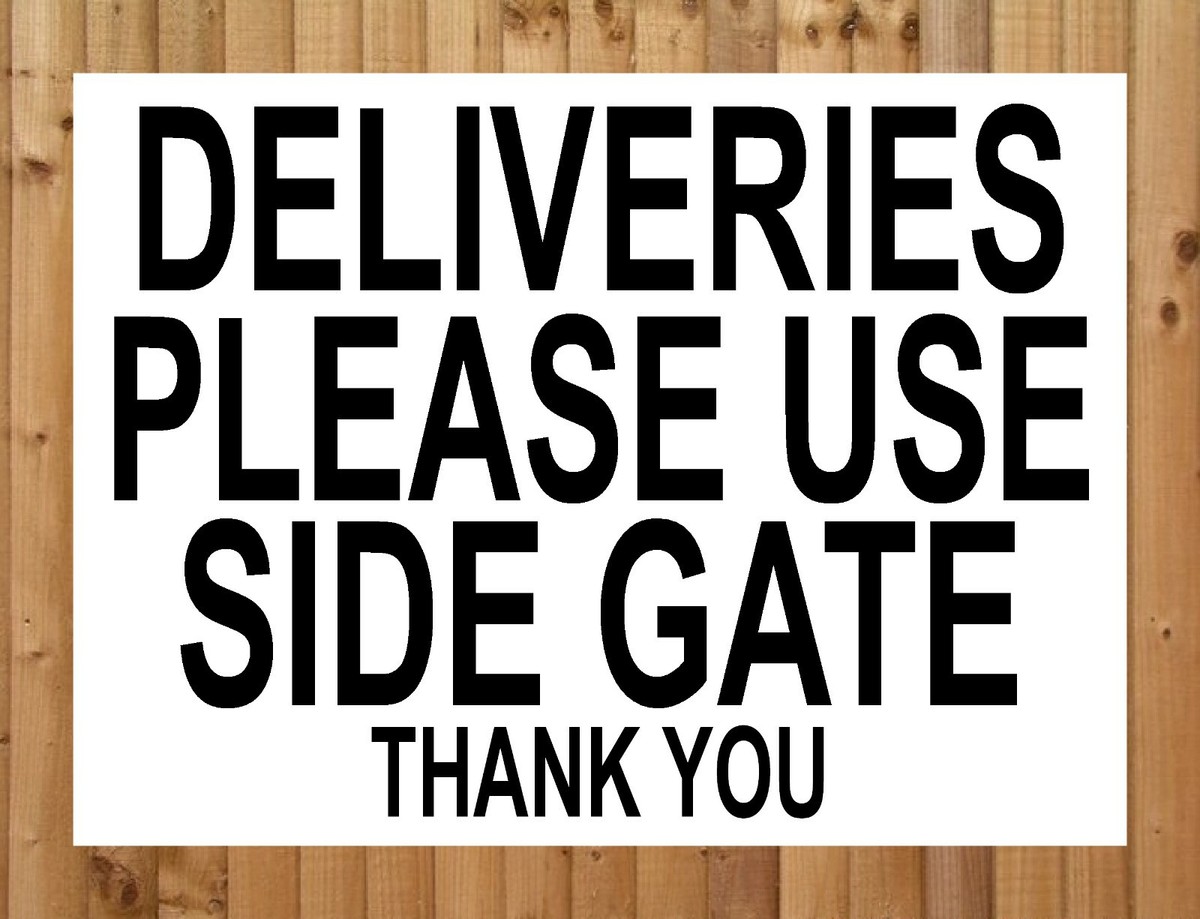 Please Use Side Gate Side Gates , Pictures