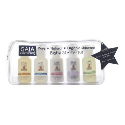 GAIA NAT BABY STARTER KIT NATURAL 5 X 50ML | eBay Australia
