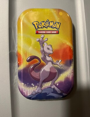 MEWTWO Pokemon TCG Spanish Kanto Power Mini Tin XY Evolutions Booster ...