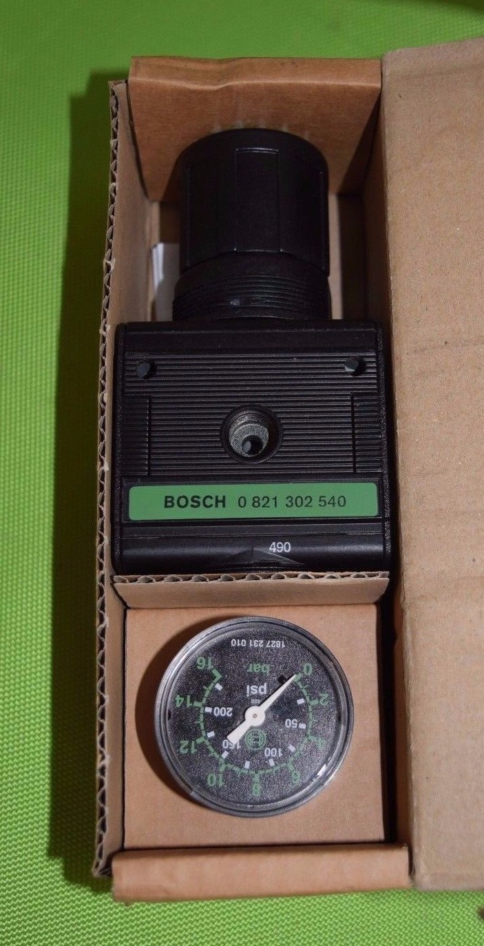 BOSCH 0821302540 Regler Manometer NL4-RGS-G034-GAU-MAN-100-SS von ...