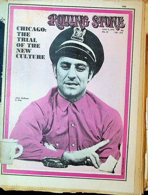 Rolling Stone Magazine 55 April 2 1970 Abbie Hoffman FM Radio | eBay