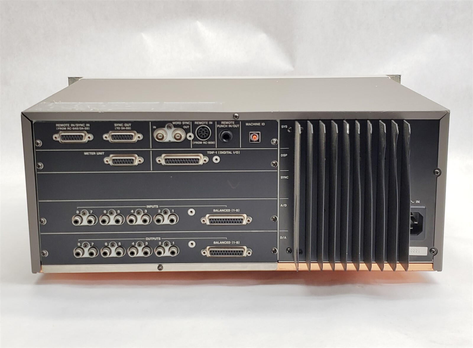 Tascam DA-88 Rack-Mount 8CH Digital Multi-Track Audio Recorder LOT 2 w ...