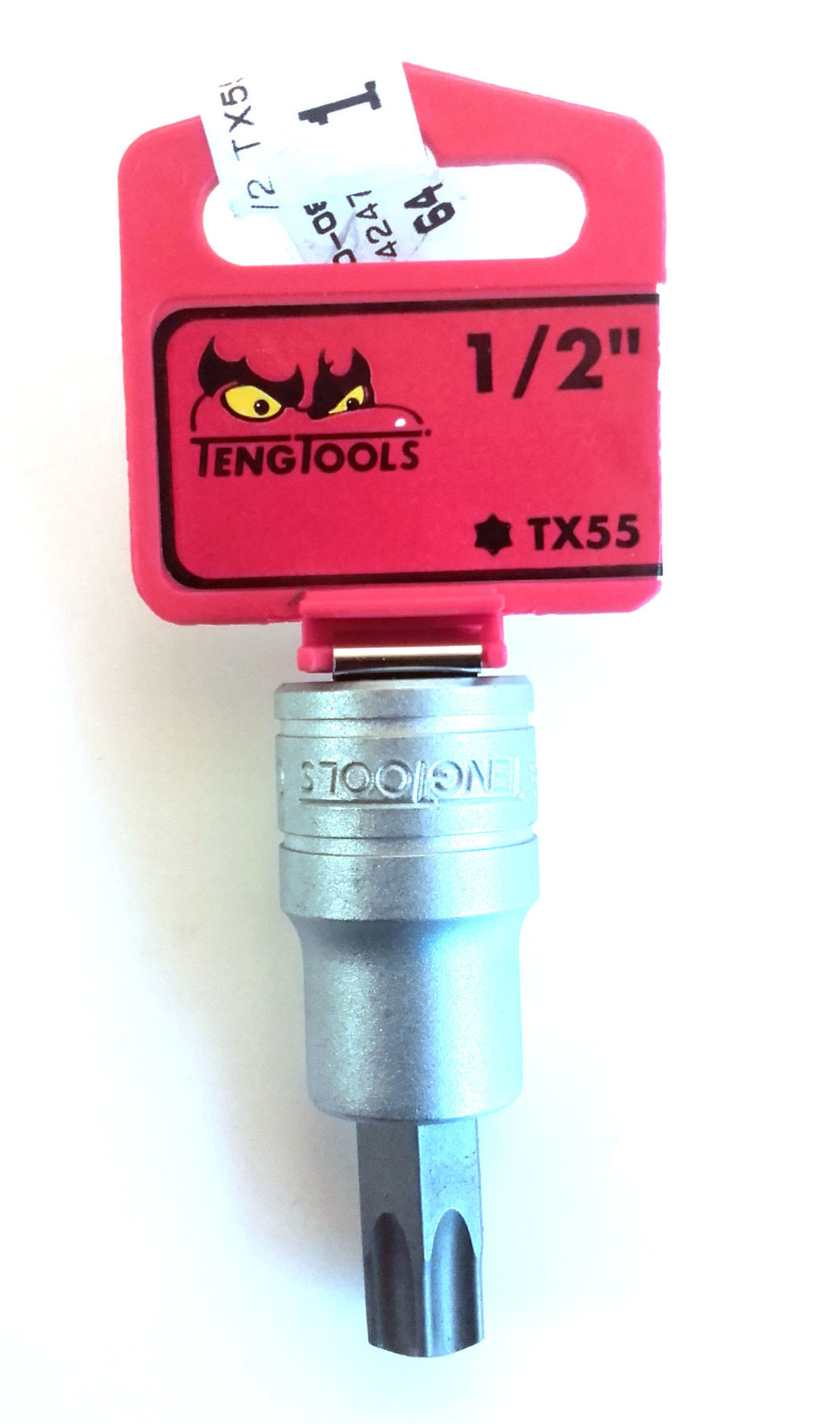 Teng Tools M121255T-C with 1/2" Drive 117400804 Bit Socket Torx TX55 ...