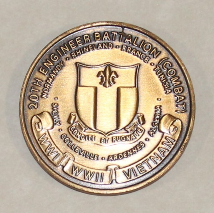 20th Combat Engineer Battalion 1980s Essayons Serial #0379 Army ...