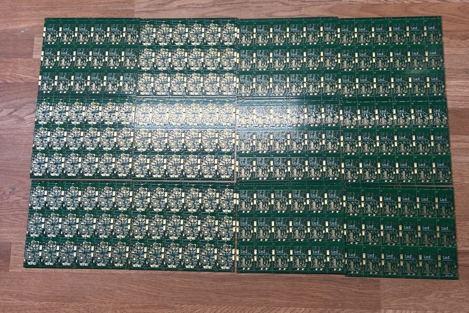 4+ LBs 2126g 12 Sheets Blank Gold Circuit Boards for Scrap Gold ...