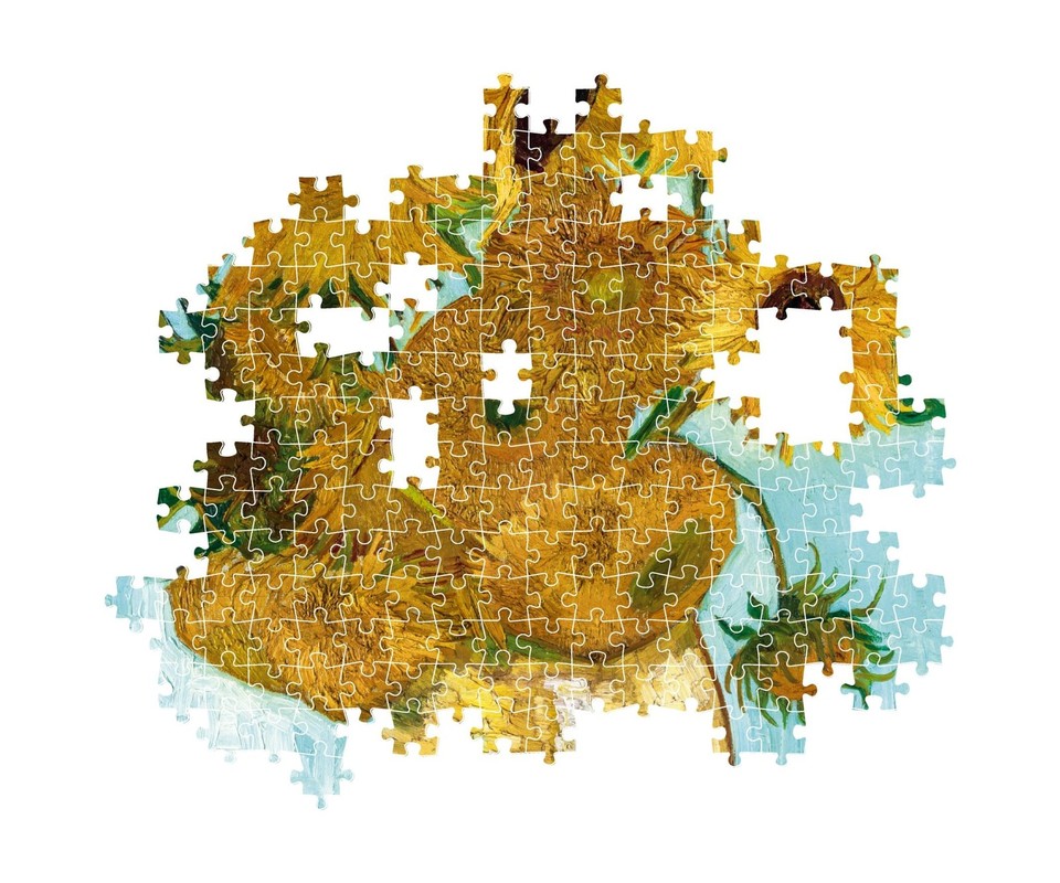 Clementoni - 31438 - Museum Collection Puzzle - Van Gogh, Girasoli ...