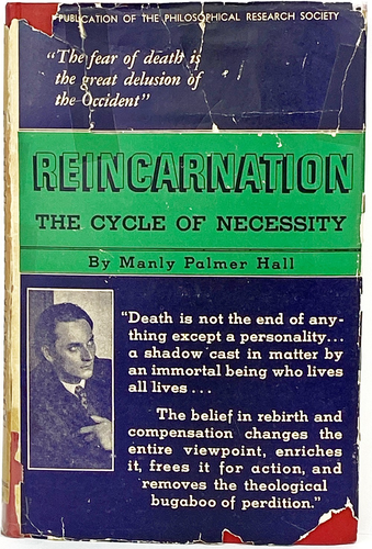 REINCARNATION Occult MANLY P HALL Esoteric KARMA Metaphysics Spirit ...