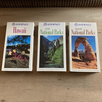 Rand McNally VHS Lot - Majestic National Parks, Scenic National Parks ...