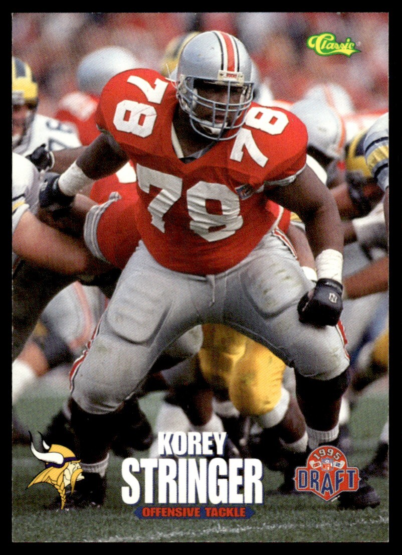 1995 Classic NFL Rookies #24 Korey Stringer Rookie Minnesota Vikings | eBay