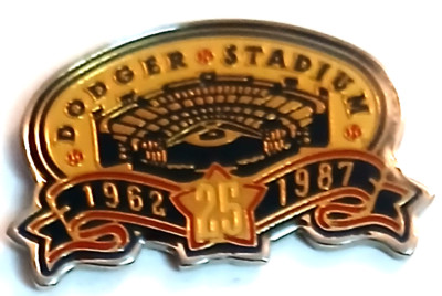 Dodgers Pins Los Angeles Dodgers Pin 25 Anniv. 1987 Dodgers Stadium ...