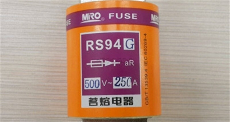 Fast Acting RS94G Mro 250A Tube Bolts Fuse 500V 250Amp hq | eBay