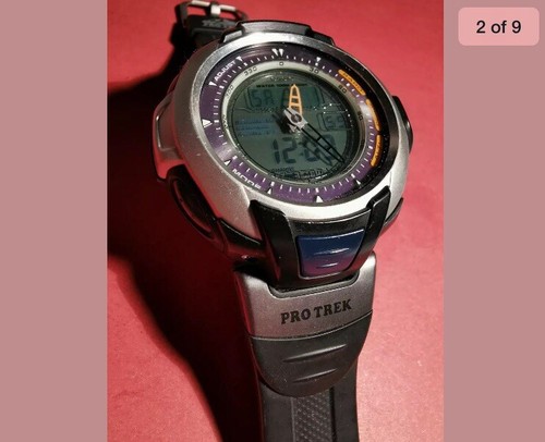RARE CASIO PRO TREK PRG 60-2 HAVE TRIPLE SENSOR MODULE 2767 | eBay