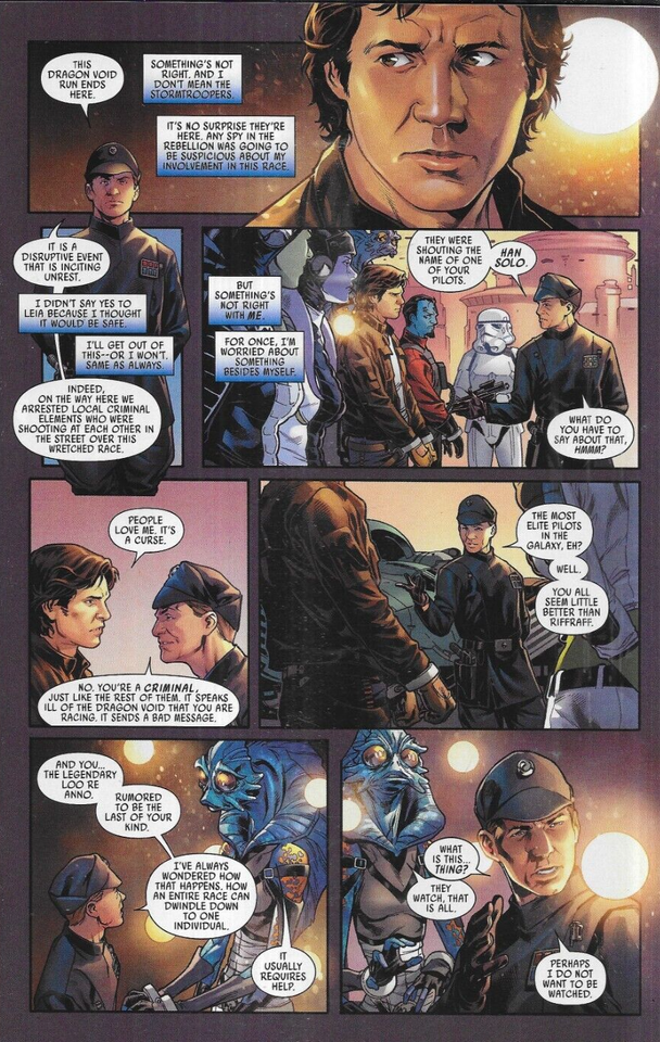 Han Solo Comic 3 Cover A Lee Bermejo First Print 2016 Marjorie Liu Mark ...