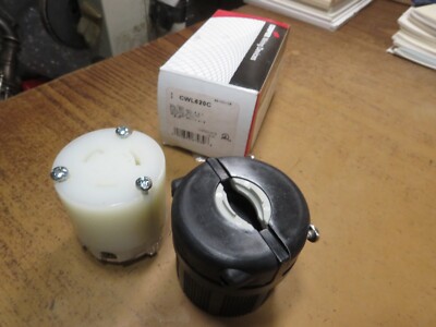 Cooper CWL620C 20A 250V Twist-Lock Connector | eBay