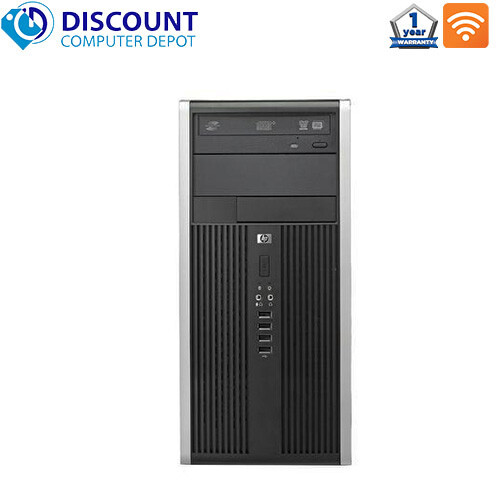 HP Desktop Computer Tower Intel Core i5 8GB 500GB HD DVD Wifi Windows ...