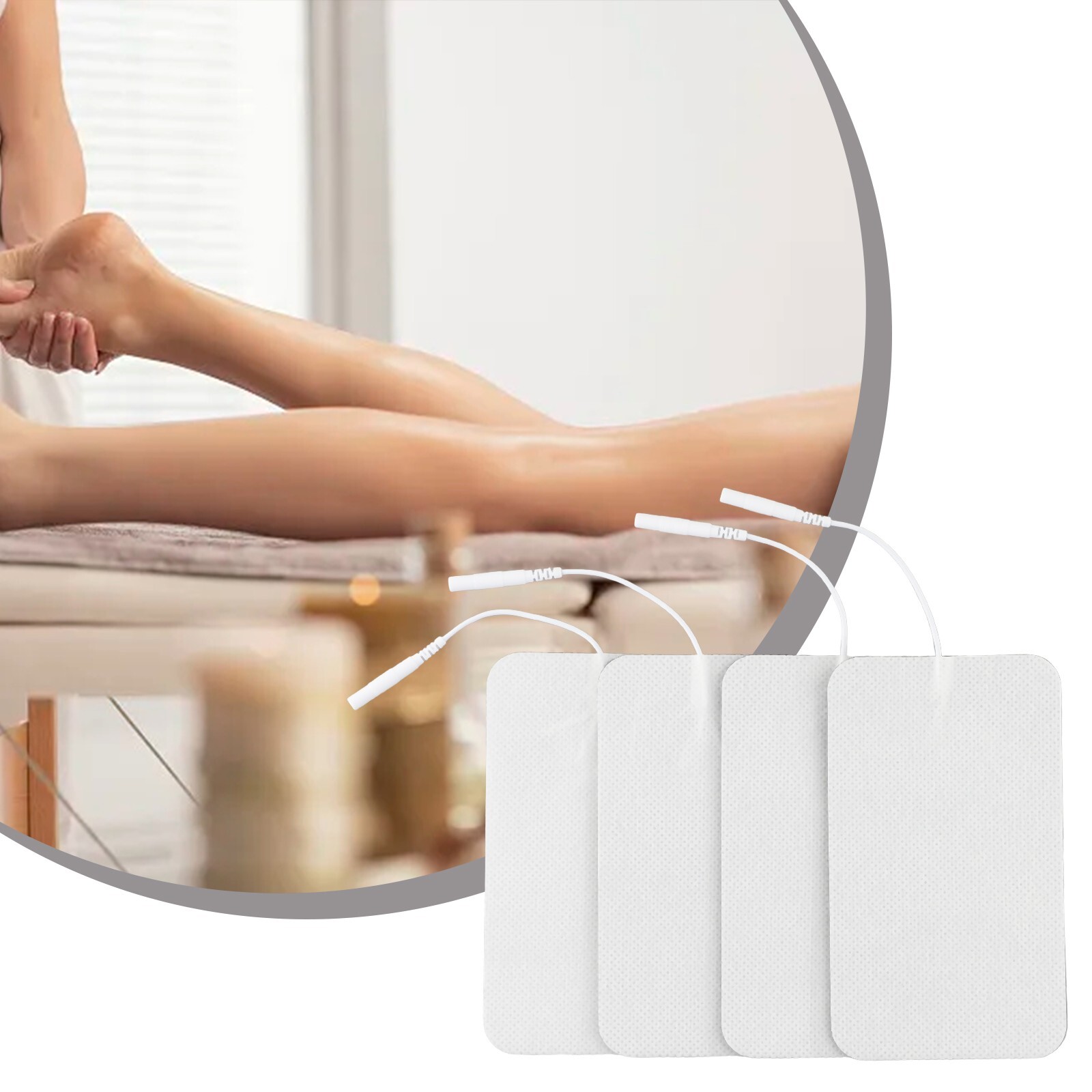 Highly Compatible Electrode Pads for Various Physiotherapy Machines 4 Pack | eBay
