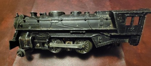 Nice Vintage Marx 666 2-4-2 Die-cast Zinc Steam Locomotive w/ Smoker ...