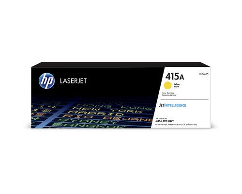 HP 415A - Yellow - original - LaserJet - toner cartridge (W2032A) - for ...