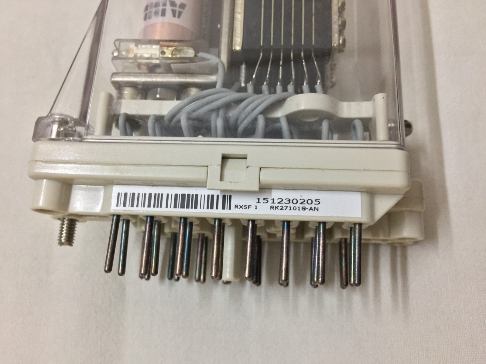 ABB RXSF1 RK271018-AN Auxiliary Relay RK 271 018-AN Industrial Control ...