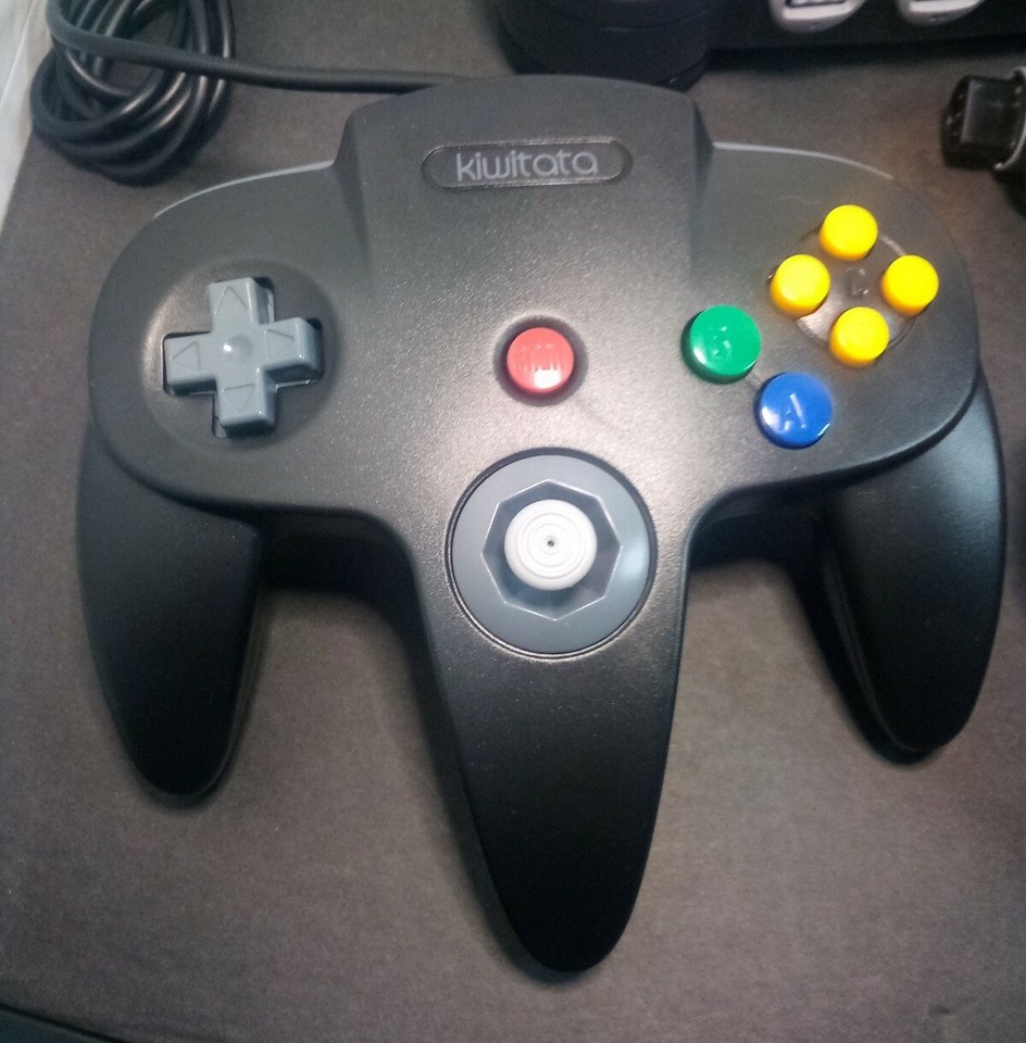 Nintendo 64 N64 - Video Game Console Bundle - 3 Controllers - 3 Games ...