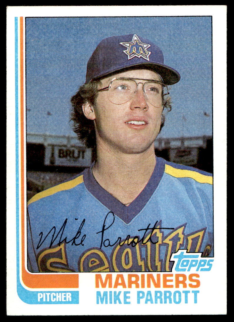 1982 Topps 358 Mike Parrott Seattle Mariners Baseball Card | eBay