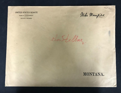 United States Senate Public Document for John Stelling Montana Mike ...