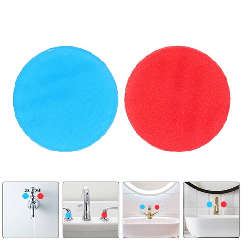 20 Pcs Faucet Sign Bathroom Warning Sticker Cold Transfer Stickers ...