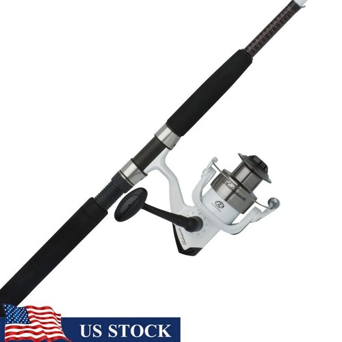 Catfish Fishing Spinning Combo Rod Reel 7' Medium Heavy Fishing Rod 50 ...
