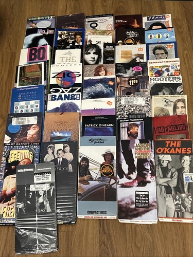 Lot Of 40 Empty Longbox CD Boxes NO DISCS Empty Long Box Cd Lot B Mixed ...