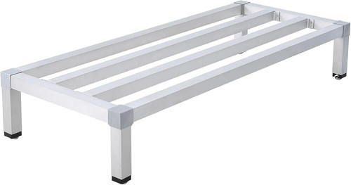 48" x 14" x 8" Aluminum Dunnage Rack 1000lbs for Off-Floor Storage | eBay