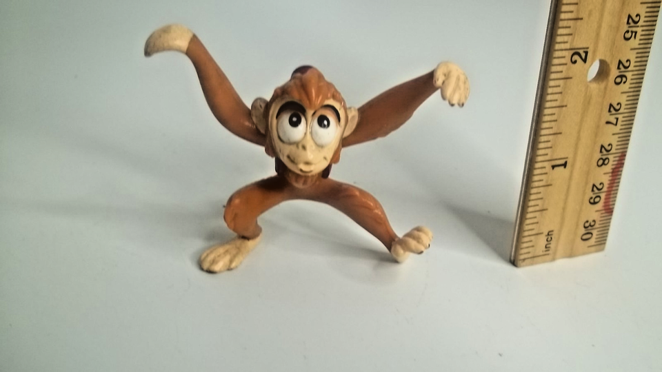 Disney Abu Monkey Aladdin Vintage Toy 1992 Figure Mattel PVC Plastic | eBay