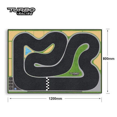 HP170-0047 Turbo Racing 1/76 Racing Car Track Mat 120 X 80CM | eBay