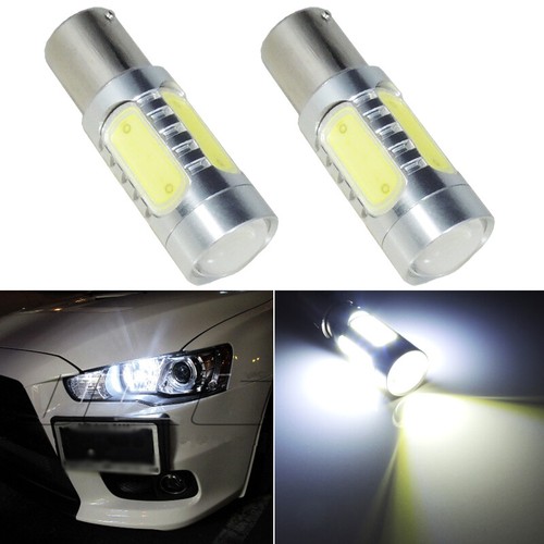 HID White 1156 LED DRL Bulbs for Mitsubishi Lancer Evo X Daytime ...