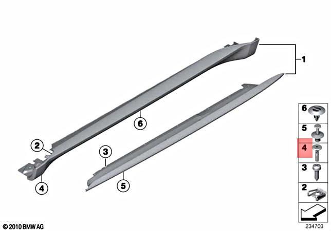 Genuine BMW Alpina Hybrid M M3 M6 X1 X6 Zinoro 1E B6 M3 CRT E71 Pin ...