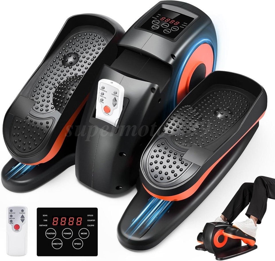 Ellipse Leg Exercise While Sitting Pedal Exerciser Under Desk ...