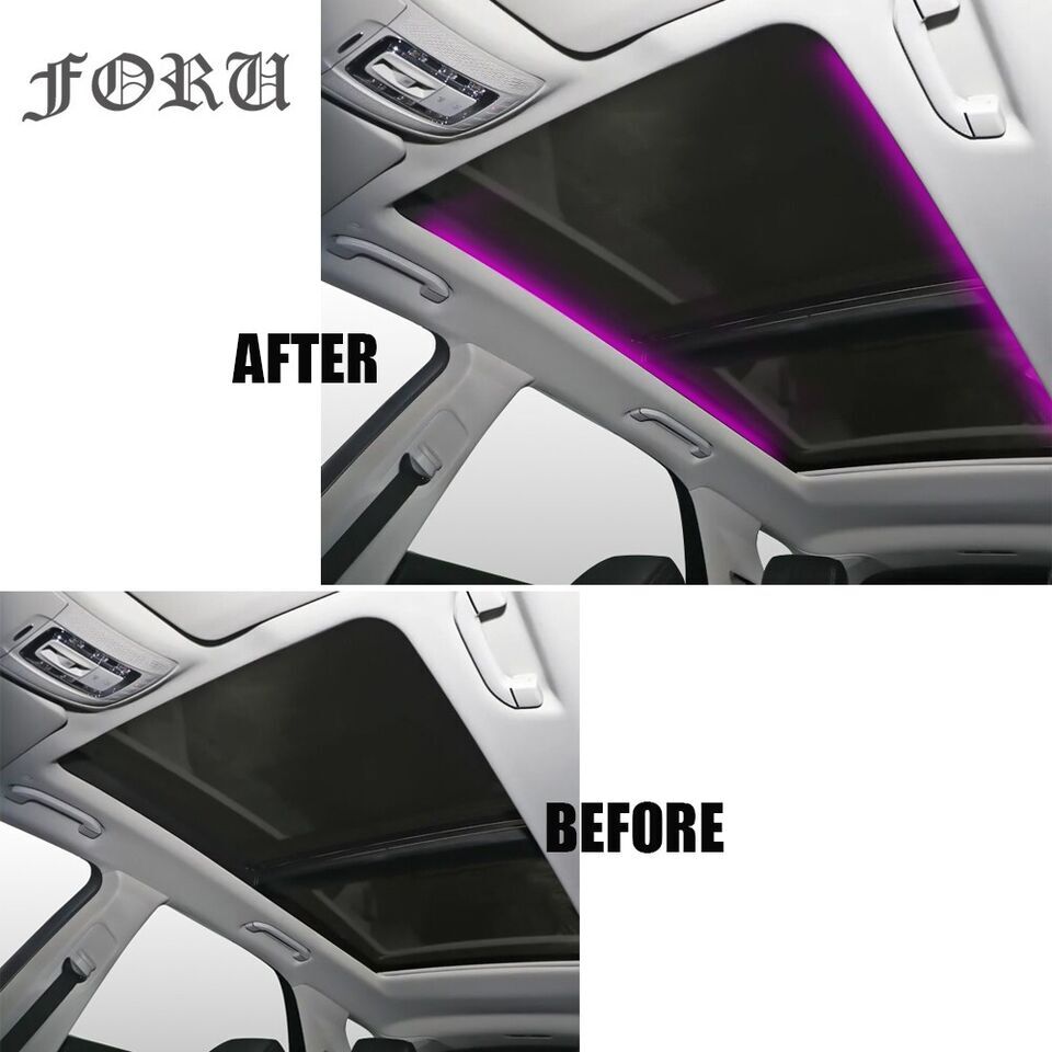 64 Colors Sunroof LED Ambient Light Ceiling Lamp For Mercedes Benz GLE ...